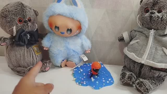 РАСПАКОВКА СЛАЙМА ВМЕСТЕ С БАСИКАМИ И ЛАБУБУ!
СЛАЙМ С СЮРПРИЗОМ 🫶ЛАБУБУШКА 
ЛАБУБУ И БАСИКИ 💙💕