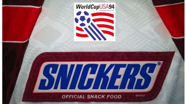 Snickers - Official Snack Food of the World Cup 94 in USA