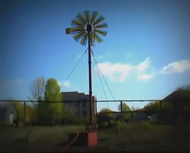 Ветровая установка. Надежное и практичное оборудование