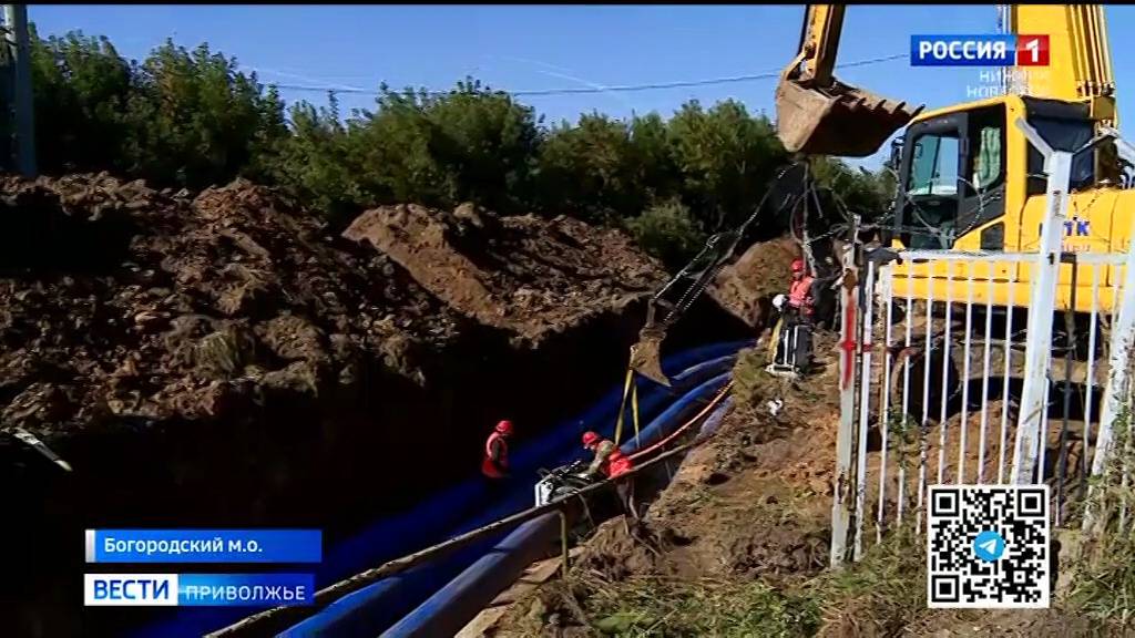 Капитальный ремонт сетей водоотведения начался в Богородском округе