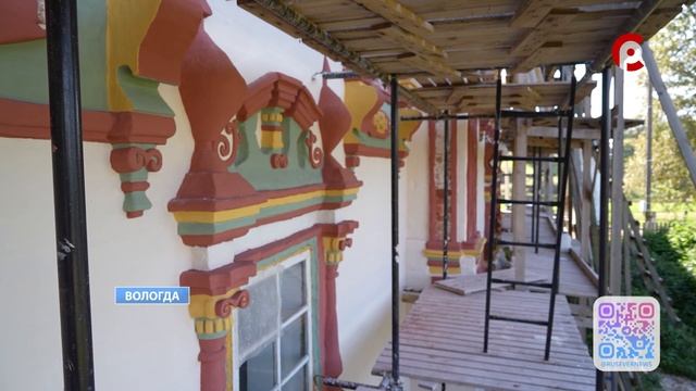 Завершается реставрация храма Сретения Господня в Вологде.