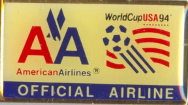 American Airlines - Official Airline of the World Cup 94 in USA
