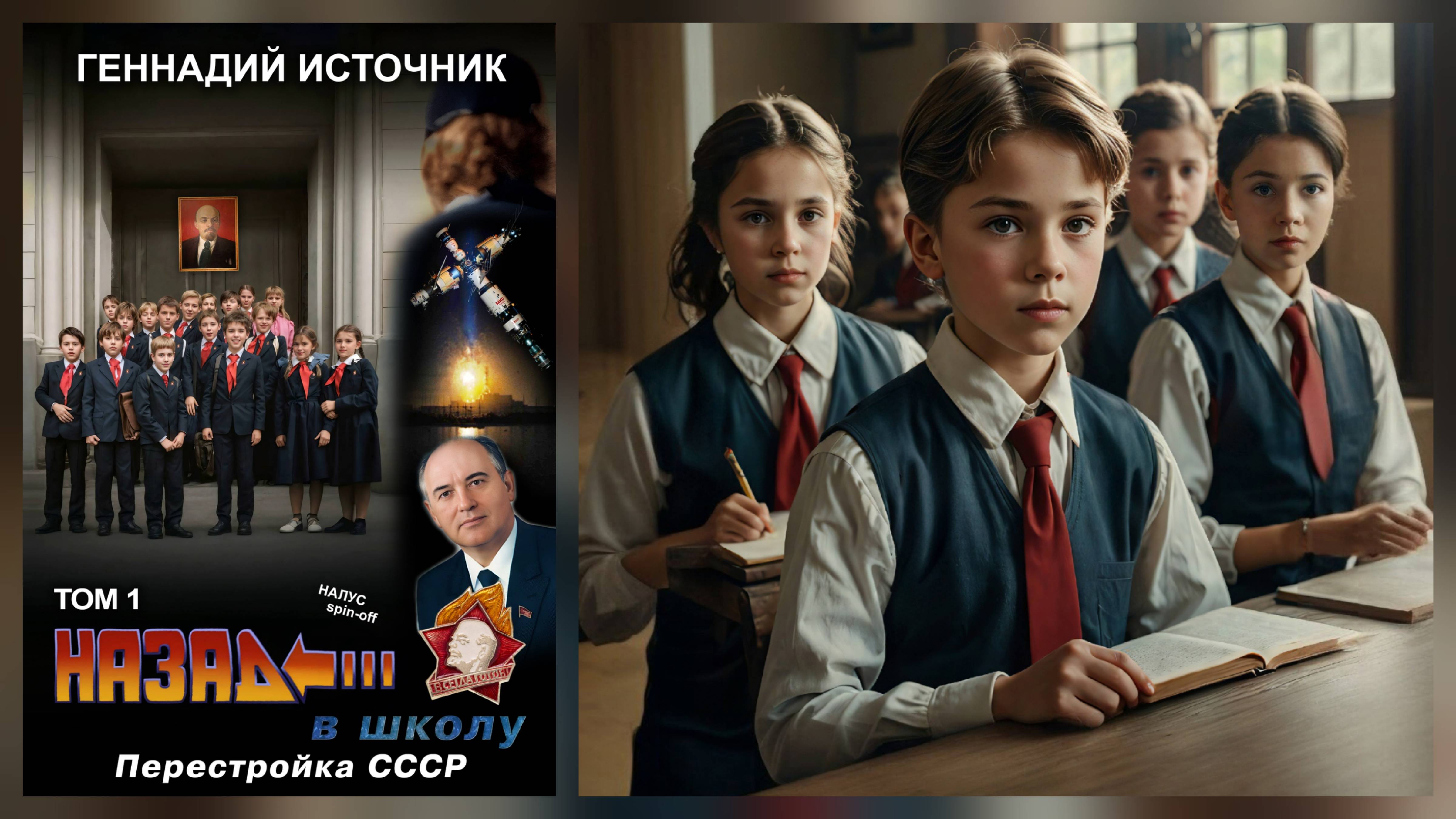Геннадий Источник - Назад в школу - Перестройка СССР - ТОМ 1 (версия 4)