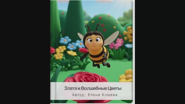 Злата и Волшебные Цветы. Рассказ  Е. Клюева