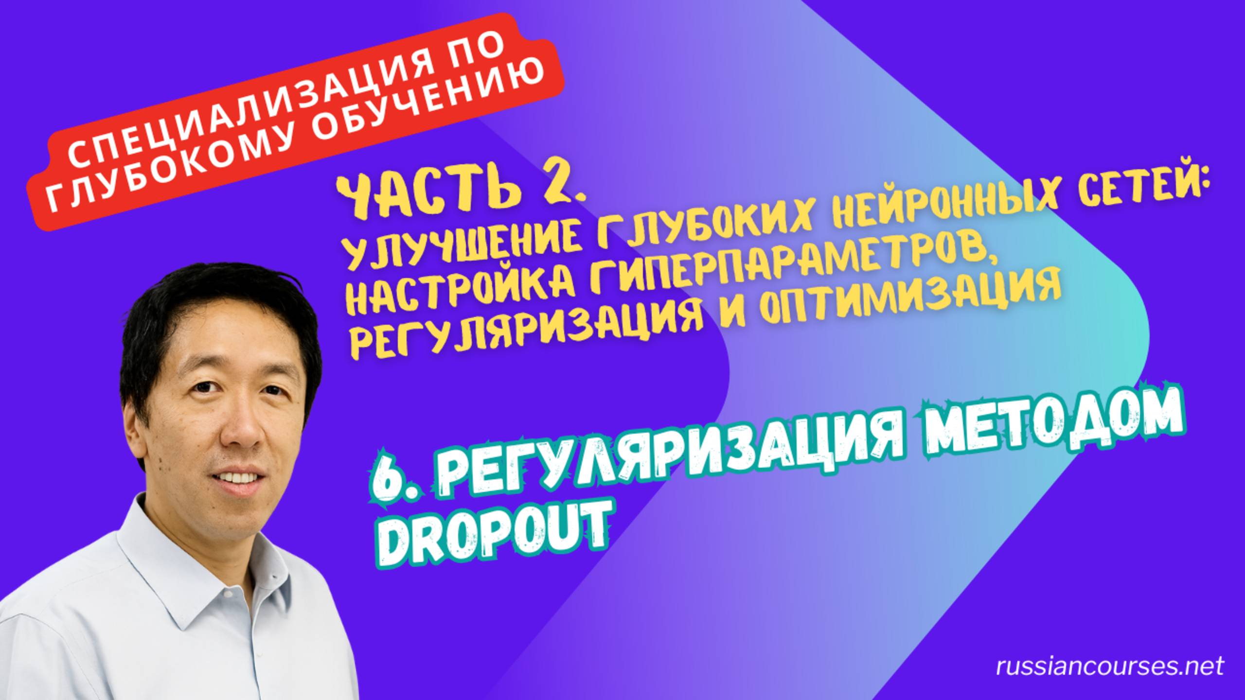 6. Регуляризация методом Dropout