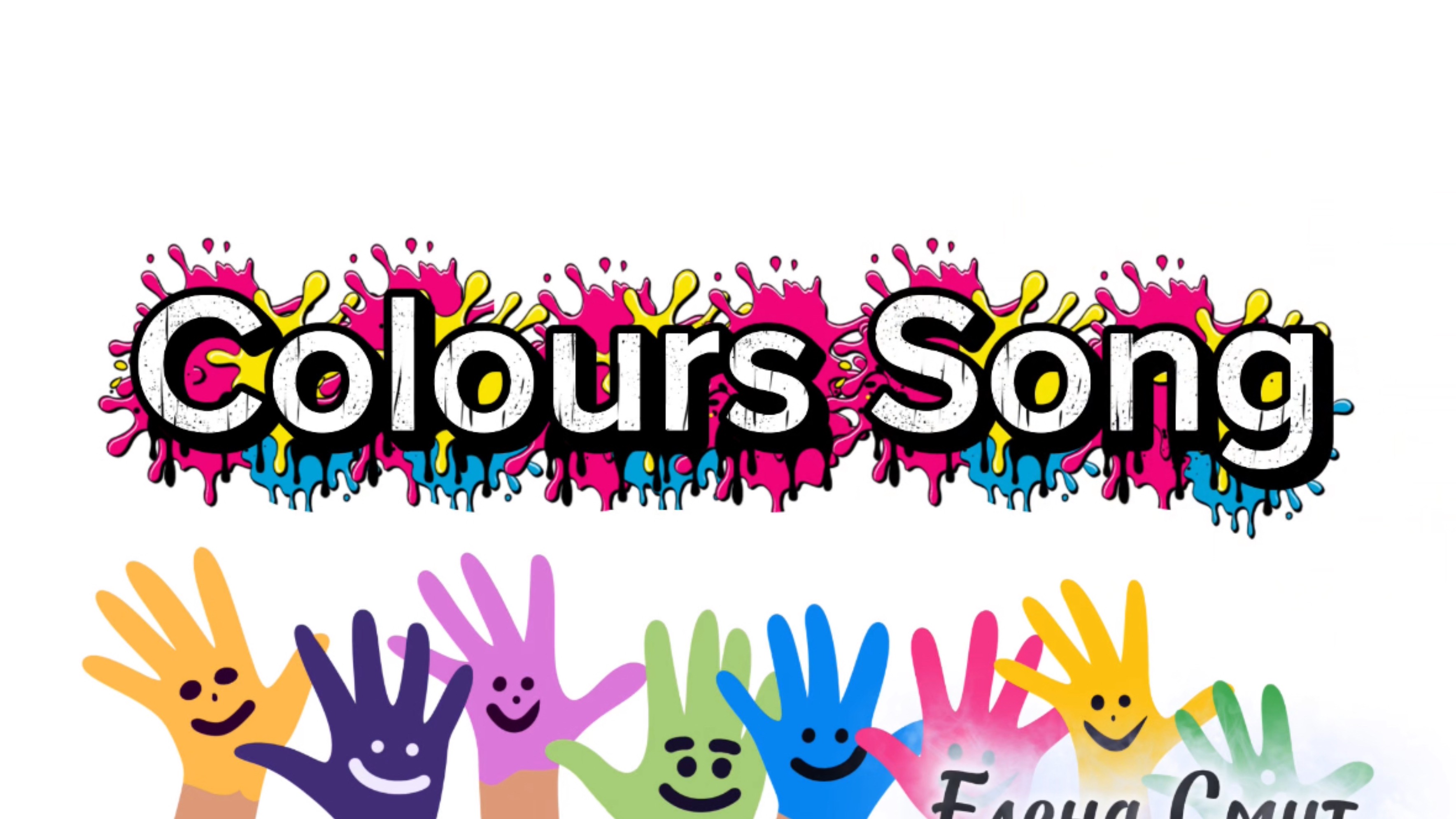 Colours song for kids. Super simple song for kids.