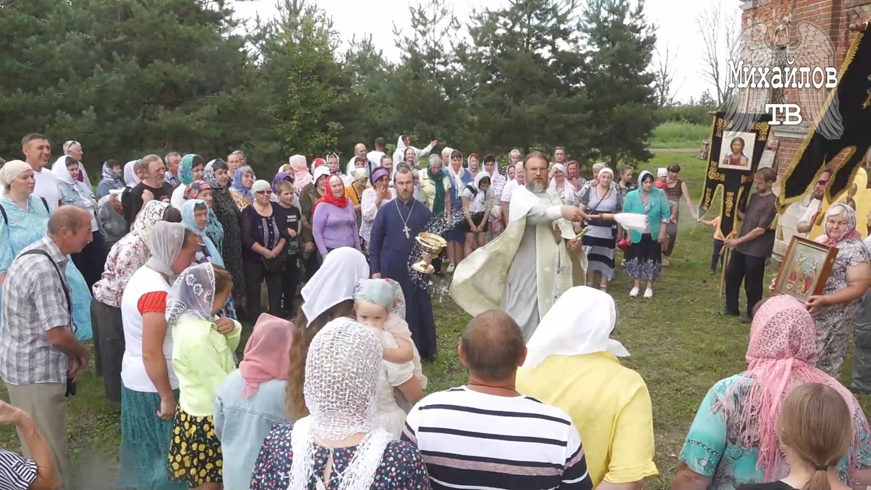 Пятилетие начала возрождения Преображенского храма в селе Машково