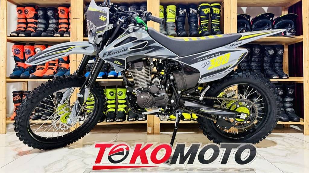 Мотоцикл эндуро FX MOTO YZ-300 зелёный