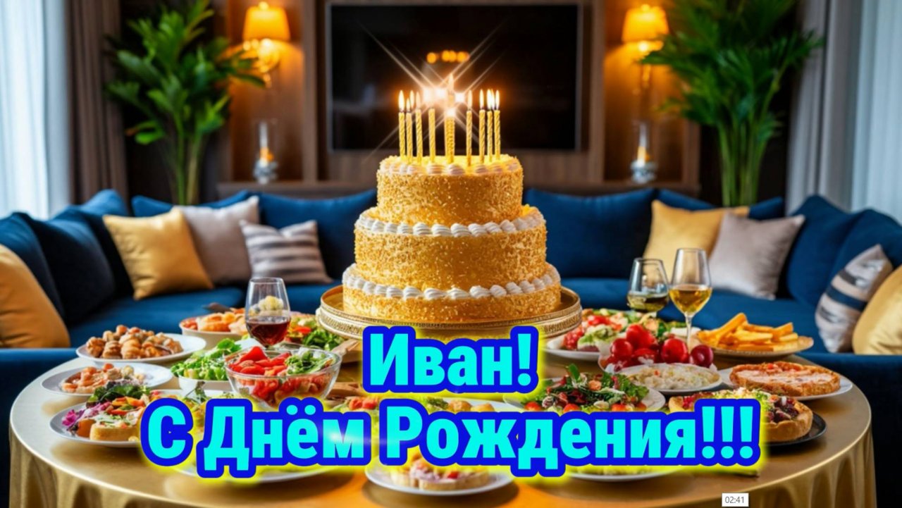 Иван, С Днём Рождения!