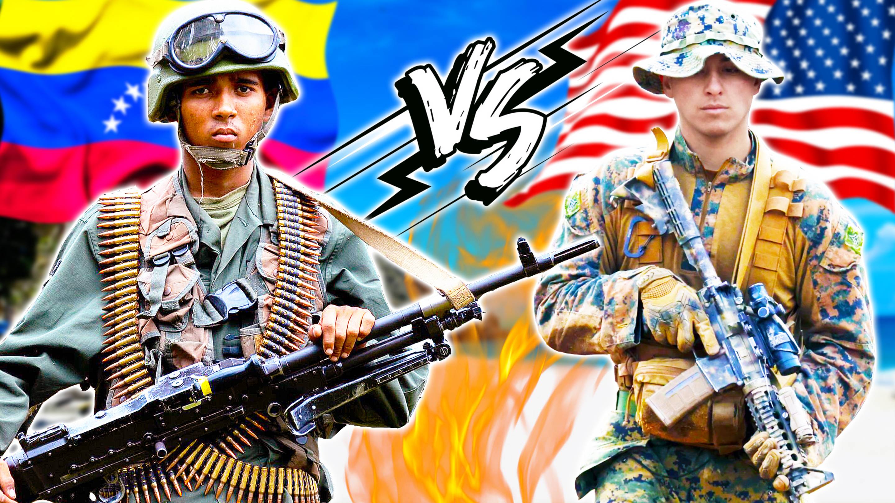ВЕНЕСУЭЛА vs США. Сравнение армий. Как будет выглядеть американское вторжение? Bolivariana победит