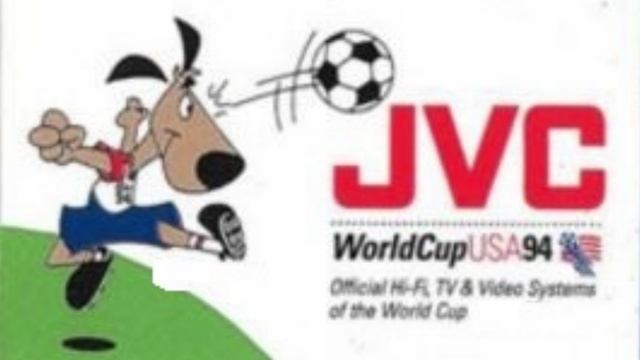 JVC - Official Hi-Fi, TV & Video Systems of the World Cup 94 in USA
