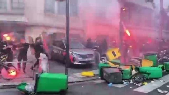Францию охватили массовые протесты против политики Макрона