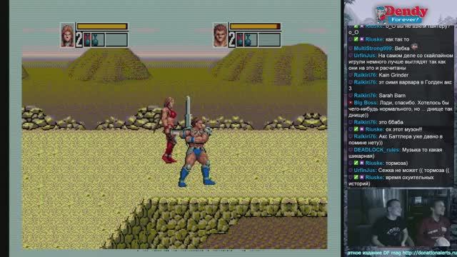 Михалыч и Вредмак - Golden Axe 3 (SMD) - запись стрима