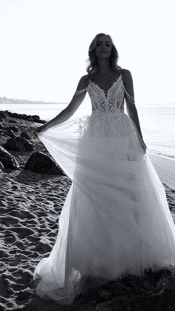 Свадебное платье Симба из коллекции «Golden hour» 2026, от бренда Gabbiano