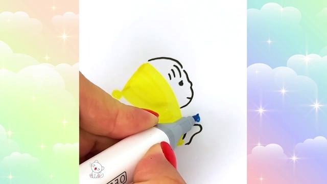 Как легко нарисовать дождик и многое другое