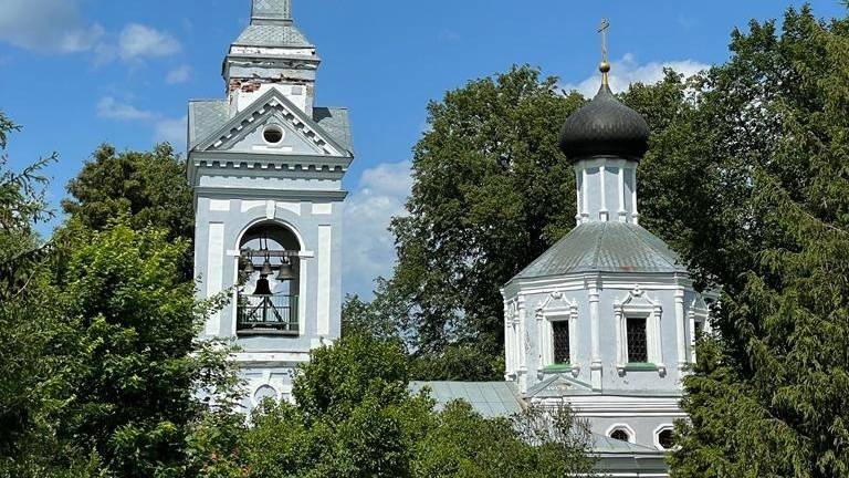 Святое кольцо Подмосковья:  Спасский храм с. Никулино