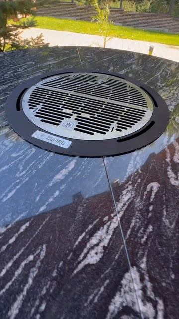 Гранитный гриль-стол круглый ZEFIRE