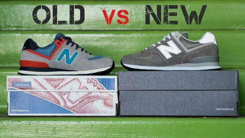 Обзор кроссовок New Balance 574 NEW и сравнение с OLD версией