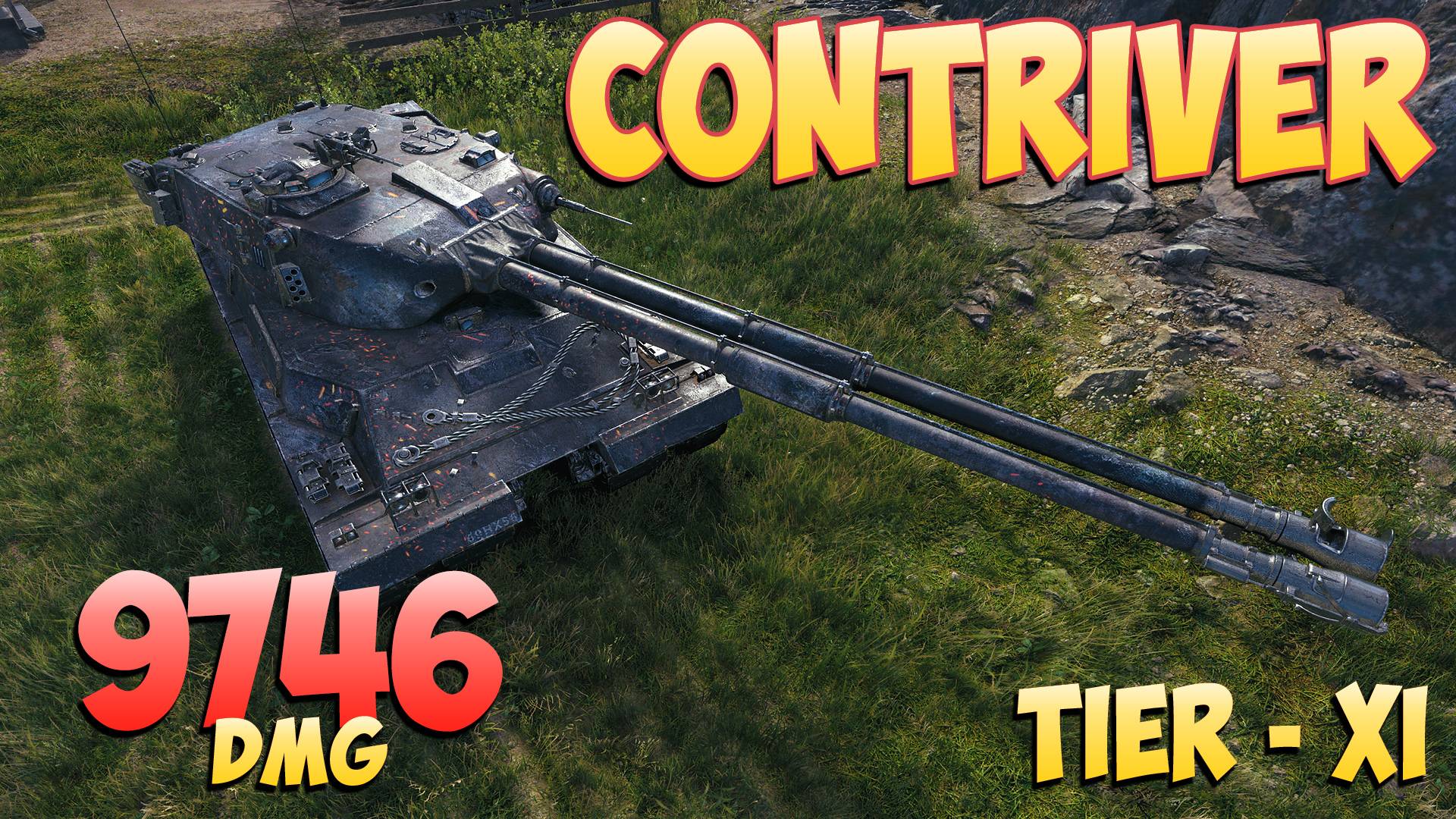 Contriver • Полезный! - 3 Фрагов 9.7K Урона • World Of Tanks 2.0