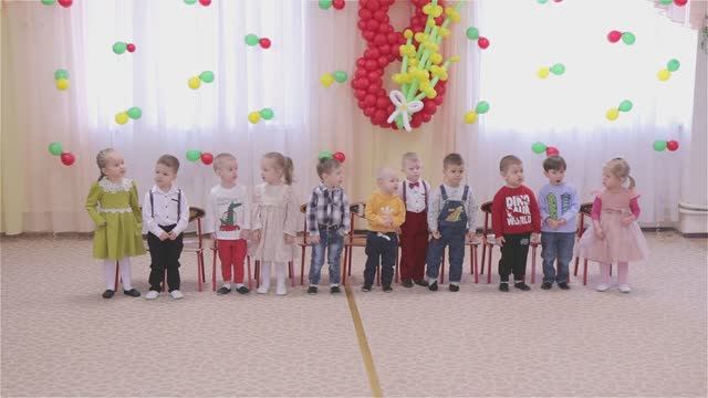 Детский сад Жар-Птица гр Крепыши. Праздник весны. 8 марта 2024