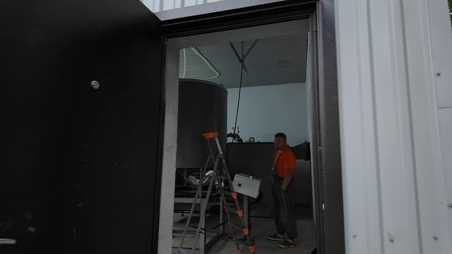 Котельная Гефест на отходах мебельного производства с градирней