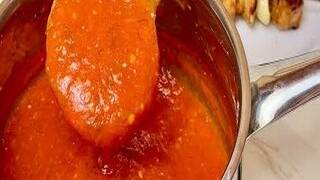 Вкусный и простой соус из перца во фритюрнице. Полезная еда!