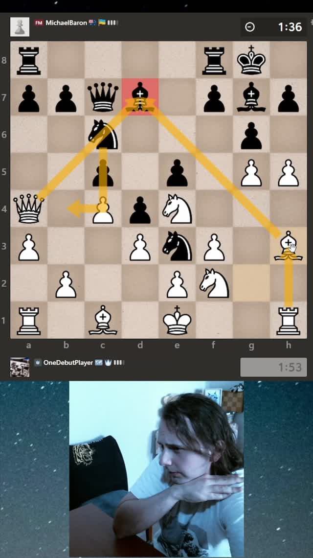 Дебют Эльшада против 2700 Chess.com  #шахматы #chess #chesscom