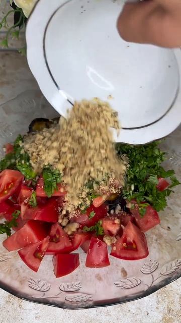 🍆 САЛАТ С БАКЛАЖАНАМИ «ОГОНЬ»