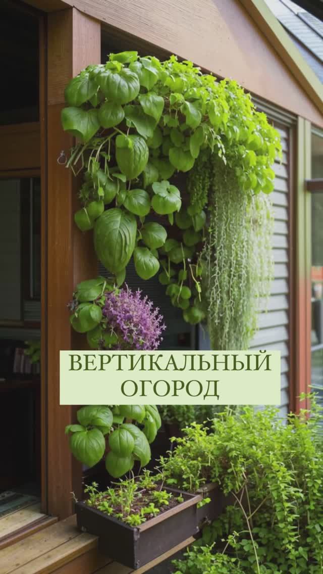 ВЕРТИКАЛЬНЫЙ ОГОРОД
