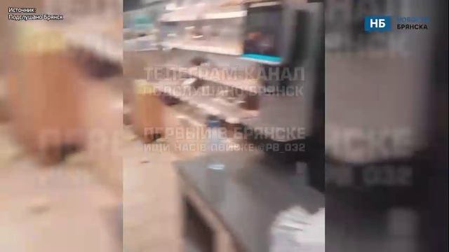 Брянец в одиночку разгромил продуктовый