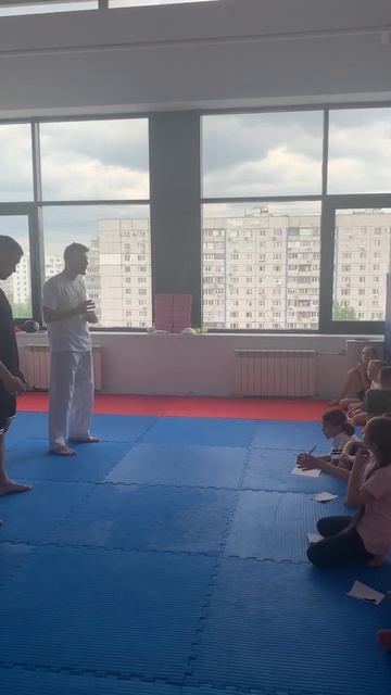 2-й день сборов прошел с Дмитрием Алексеевичем, тренером по фехтованию.