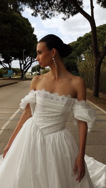 Свадебное платье Руана из коллекции «Golden hour» 2026, от бренда Gabbiano