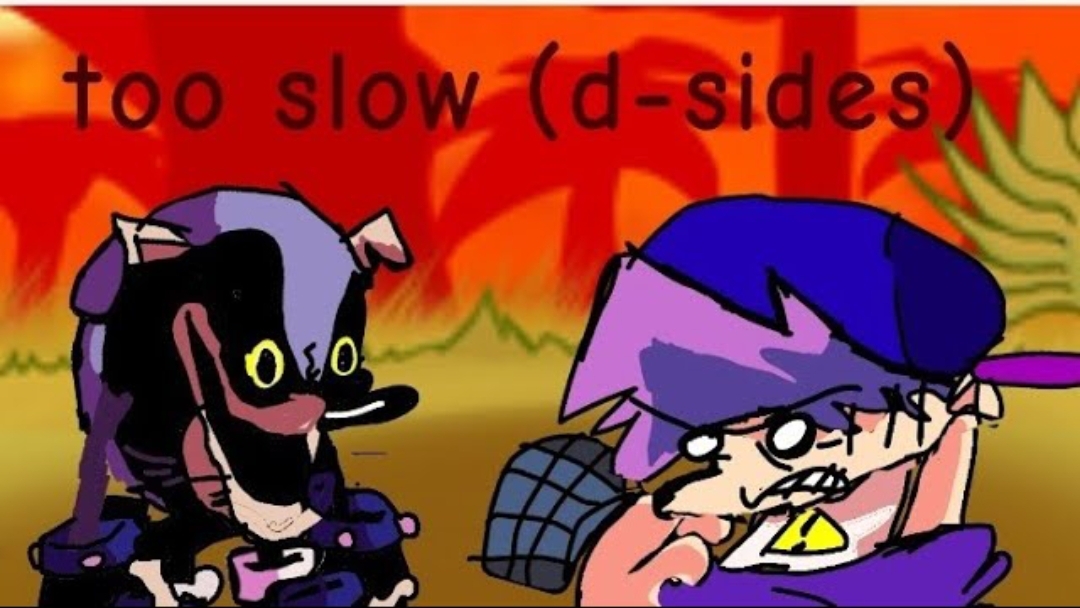 madness  Whitty ツ: too slow (d-sides) fnf friday night funkin (d-sides) animation.