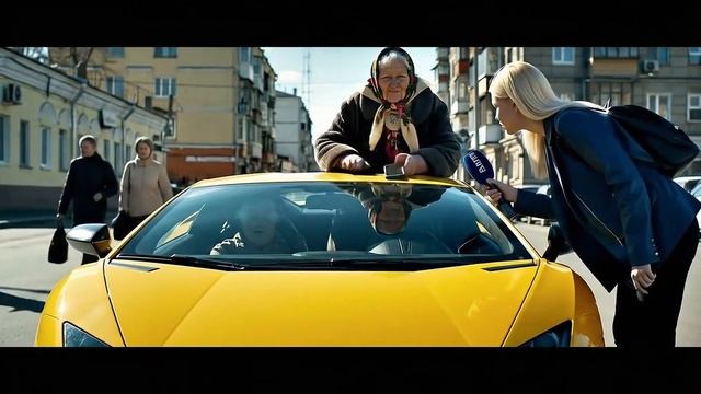 ИИ бабуля на авто
