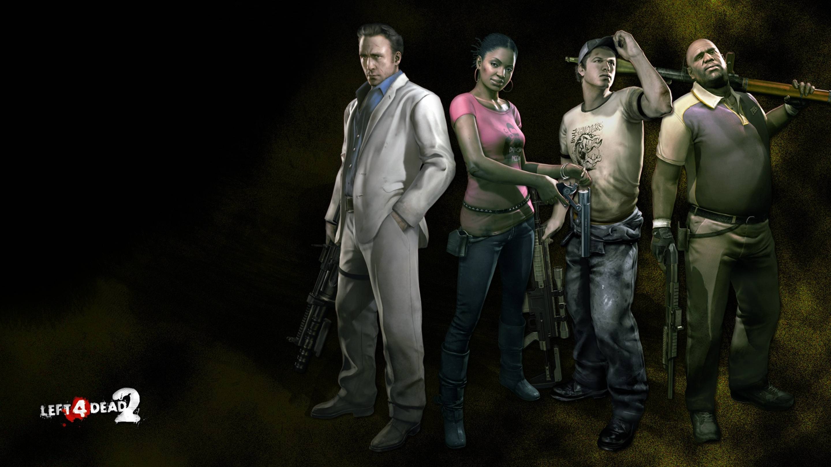 Left 4 Dead 2 Адский лес.часть 2 Новый мод на персонажей (МОРПЕХИ США)