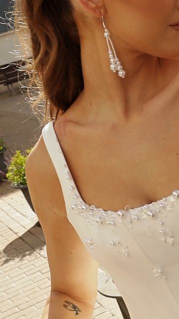 Свадебное платье Новия из коллекции «Golden hour» 2026, от бренда Gabbiano