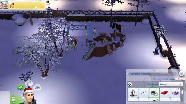 The Sims 4 Новый Год!