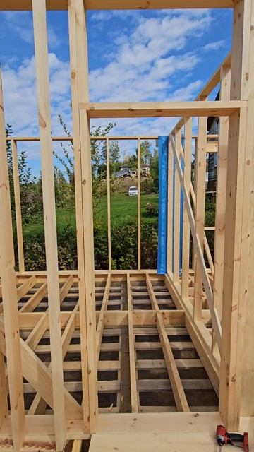 #7 Каркасный дом под ключ, закладные для пароизоляции #стройкаиркутск #каркасныйдом