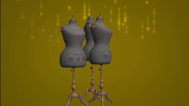 Historical mannequins: bust 44, waist 31