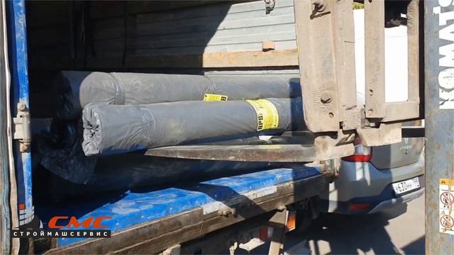 Отгрузка плёнки в ООО «Стройсервис»