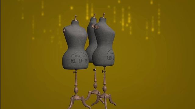 Historical mannequins: bust 42, waist 30