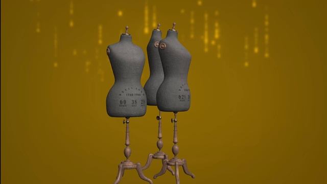 Historical mannequins: bust 38, waist 28