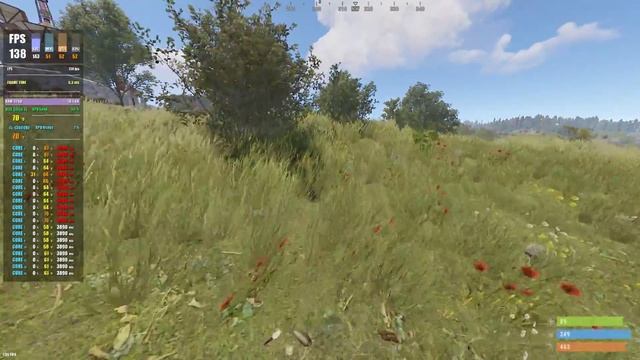 Rust FPS Test Core i5 13600KF RTX 3060TI Мои актуальные настройки