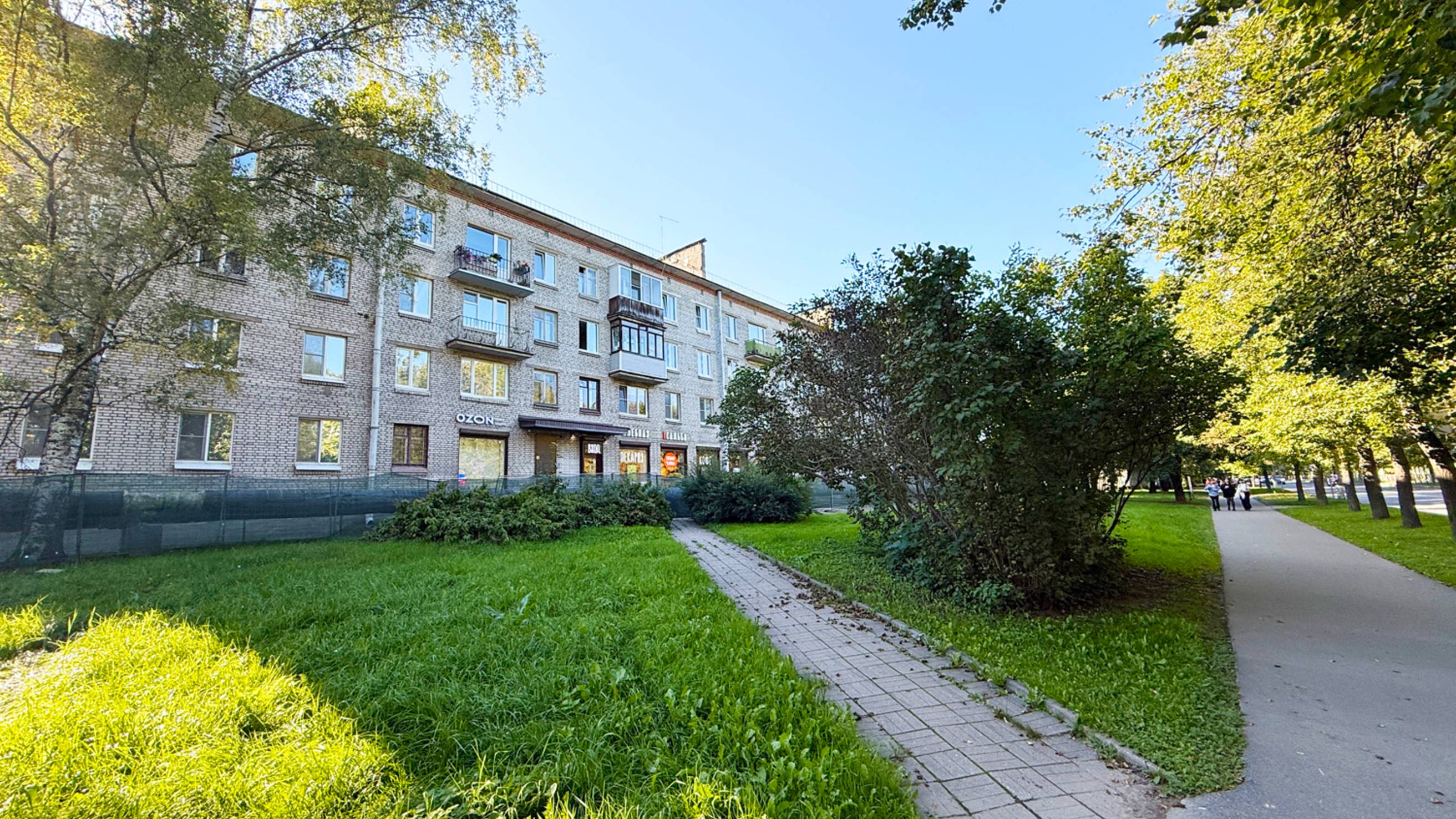 г. Пушкин, Санкт-Петербург. 2-комнатная квартира 41,3 кв.м
