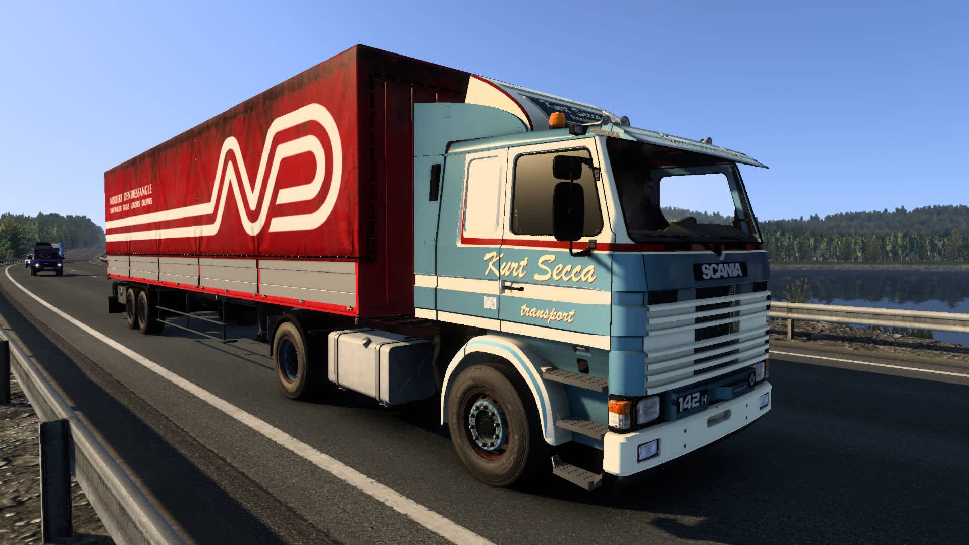 388 / ETS 2 1.55 / SCANIA 142H V8 / Русская сборка.