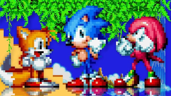 Sonic 3 Прохождение 1 серия angel island