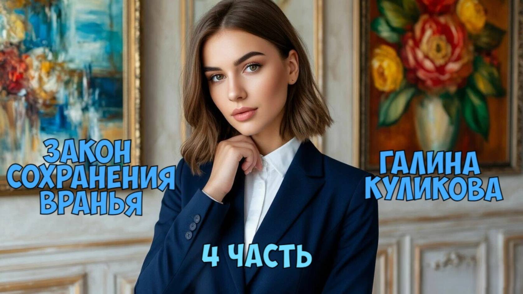 "Закон сохранения вранья". Галина Куликова. 4 часть. Аудиокнига.