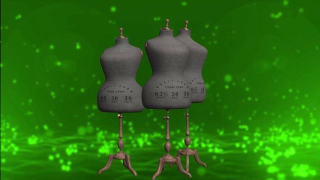 Historical mannequins: bust 50, waist 36