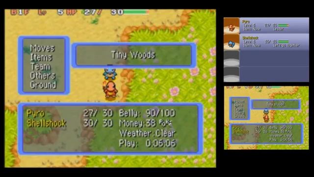 NDS - Pokémon Mystery Dungeon Blue Rescue Team