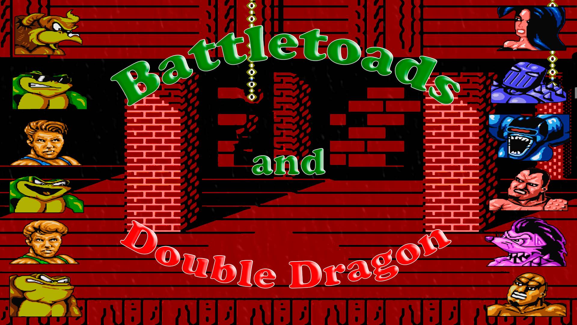 Battletoads and Double Dragon - рубрика 8 бит.